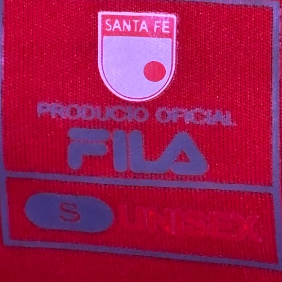 Fila | Other | Fila Red Official Product With Qr Code Label | Poshmark